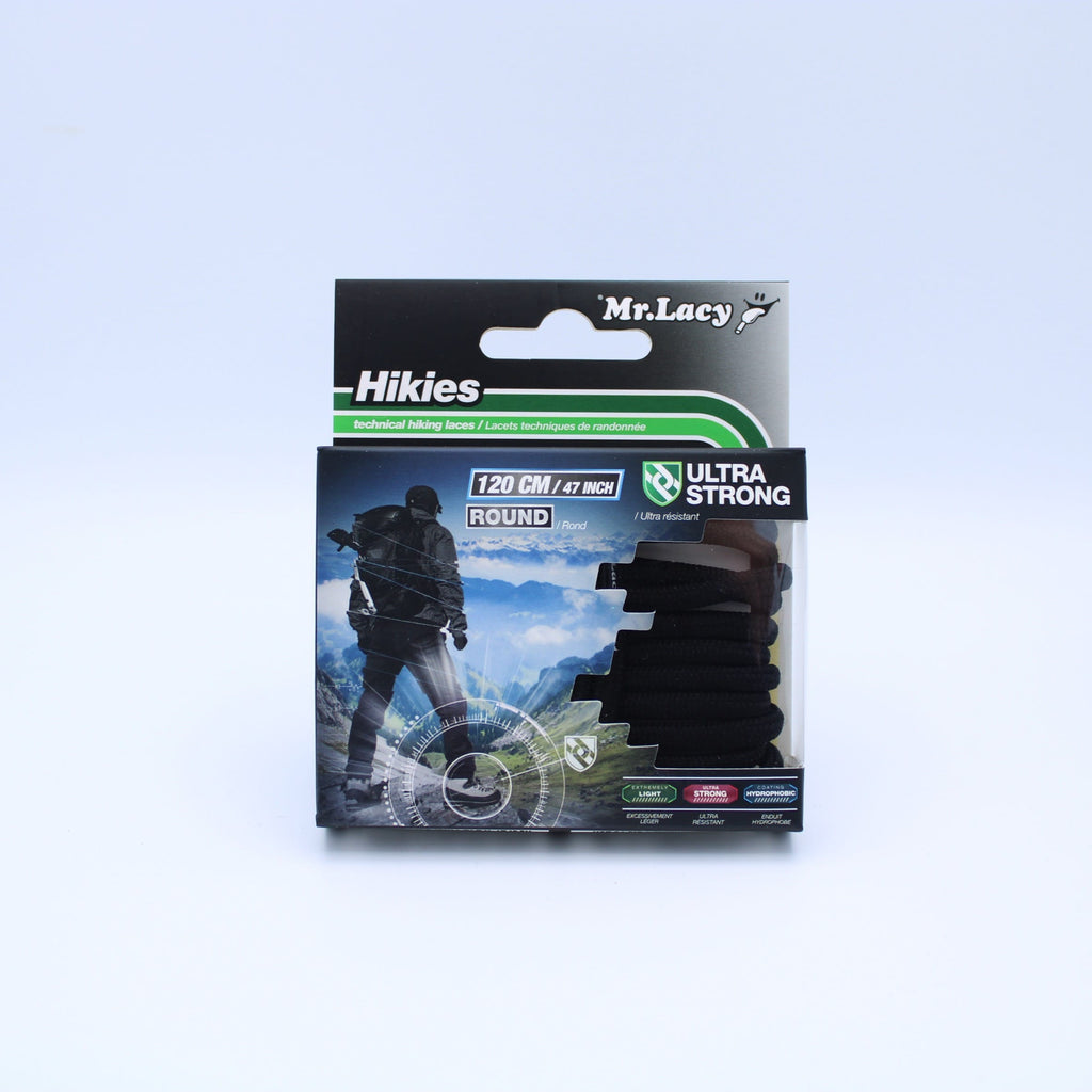 Buy Hikies Round Boot Laces - Black · Mr.Lacy